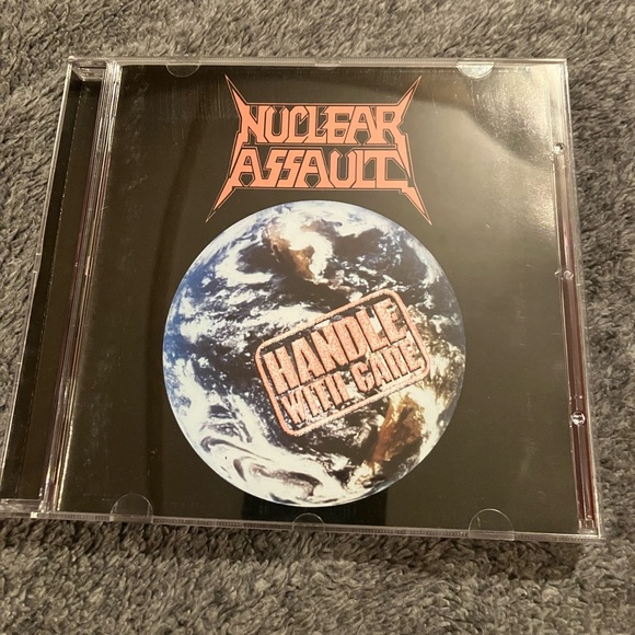 Media | Nuclear Assault Handle With Care Cd 210 | Poshmark